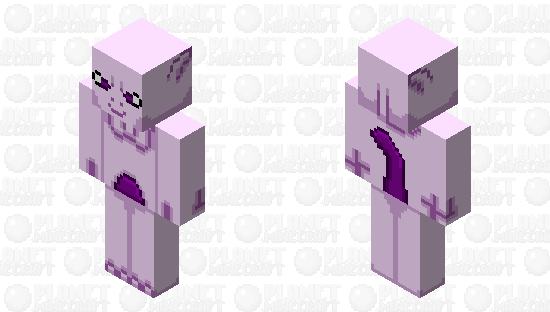 Mewtwo v1 Minecraft Skin