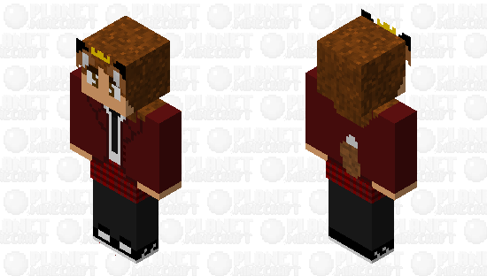 red suit Minecraft Skin