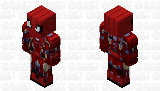 the true Iron Spider Minecraft Skin
