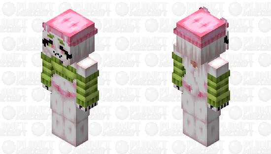 Cattail (Chikomokii's OC) | Fanart - Bedrock Skin [HD] Minecraft Skin