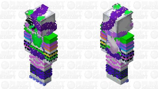 W,I,P GlamRock Tangle Minecraft Skin