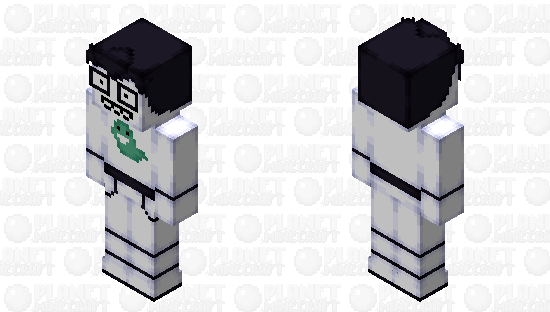 John Egbert (ectoBiologist) HomeStuck Minecraft Skin