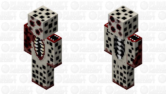 cave man zombie Minecraft Skin