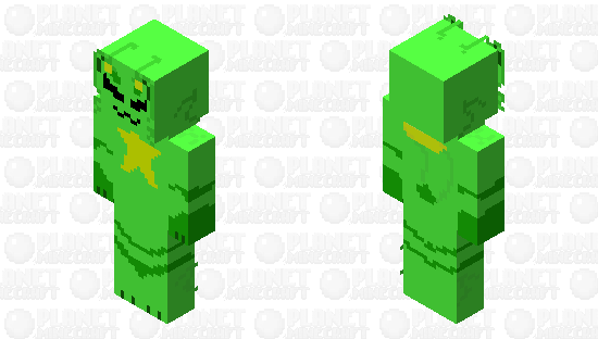 Floofy gnarpy with antenna Minecraft Skin