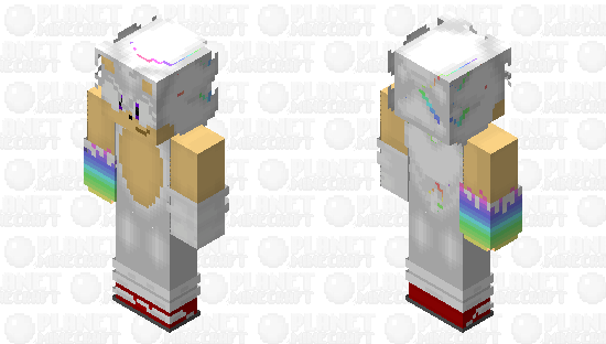 - Hyper Sonic - HD Minecraft Skin