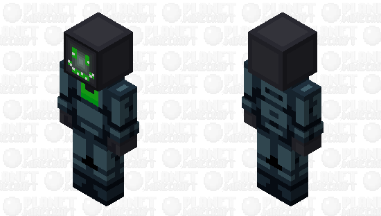 Defect, but he has a defect Minecraft Skin