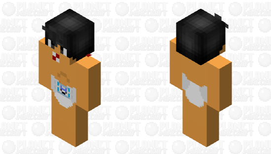 Baby Aaron in Just a Diaper Minecraft Skin