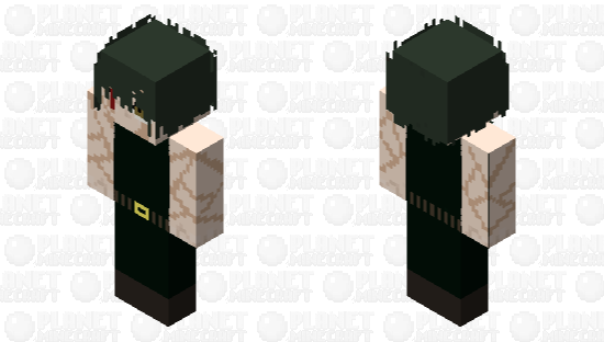 Maki Zenin (shibuya incident) Minecraft Skin