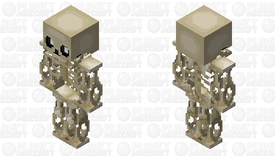 Skeleton Minecraft Skin