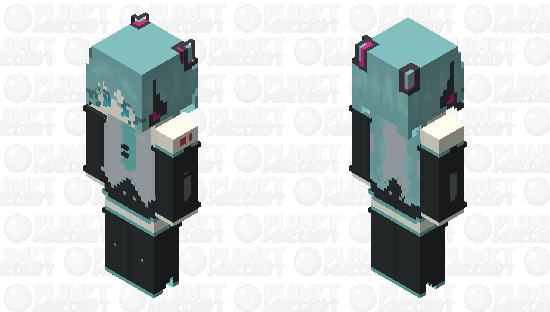 Vocaloid - Hatsune Miku V1 Minecraft Skin