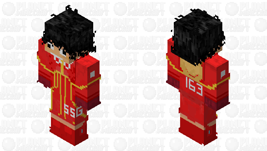 Egghead Luffy (one piece) Minecraft Skin