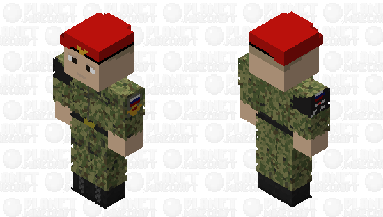 VDV Russian Military Police V2 Minecraft Skin