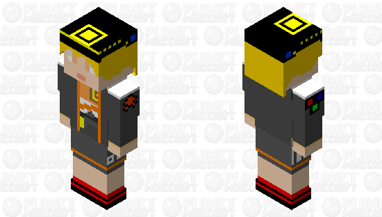 Touhou Lostword Marisa Kirisame in "Lunar surface battle" Minecraft Skin