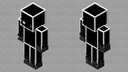 The cube (white power) Minecraft Skin