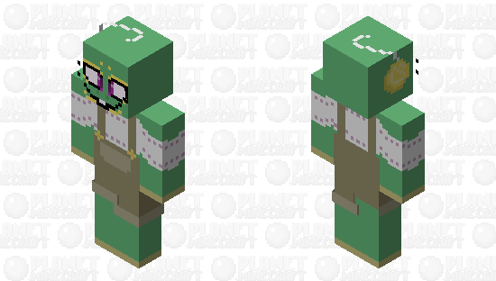 Stylized Happy Frog Minecraft Skin