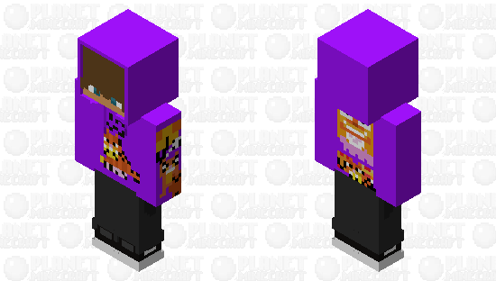 Me and Garfield hoodie (from five below) Minecraft Skin