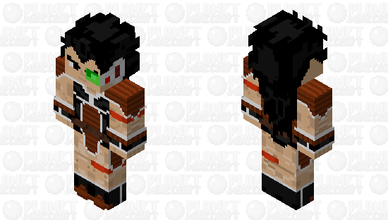 Raditz Minecraft Skin