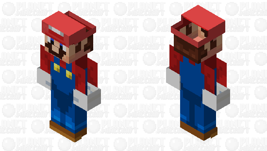 Super Mario Minecraft Skin