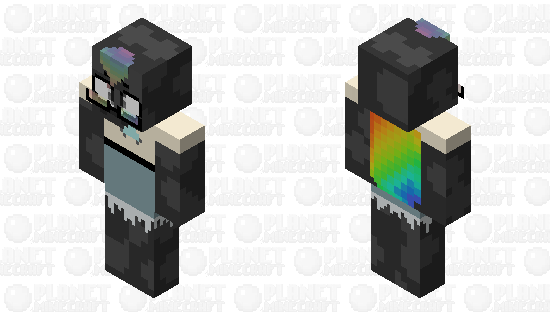 Rainbow Turtle Minecraft Skin