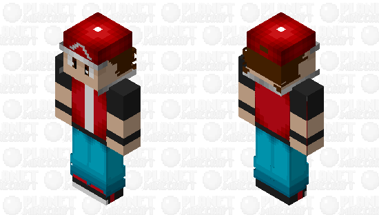 Pokémon - Red Minecraft Skin