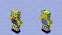 SpongeBob SquarePants {ripped pants} Minecraft Skin