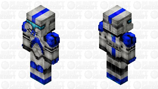 501st Legion Clone Commando (HD) Minecraft Skin