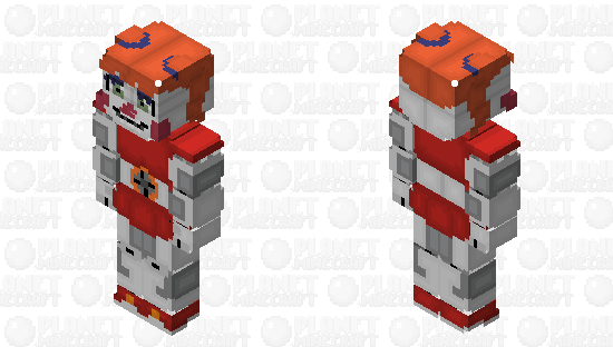 circus baby Minecraft Skin