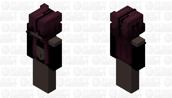 pink emo Minecraft Skin