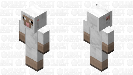 Sheep Man Minecraft Skin