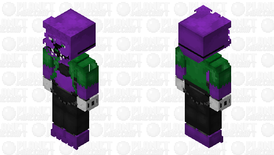 Phane the Purple Fox (MY OC) Minecraft Skin