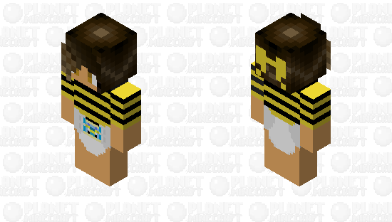 Toddler Melissa In a Diaper Minecraft Skin