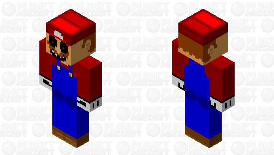 Mario.EXE Minecraft Skin