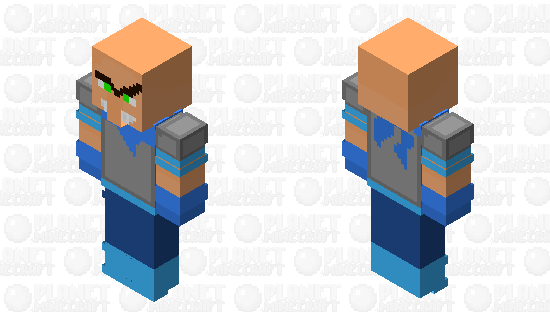 swap sans villager Minecraft Skin