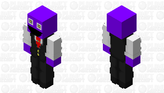 Business purple guy Minecraft Skin