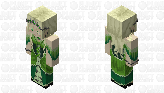 Birch queen Minecraft Skin