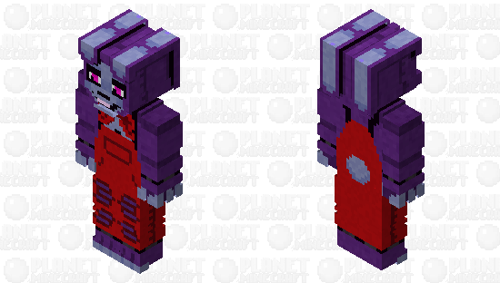 Showbiz Pizza Bonnie The Bunny Minecraft Skin