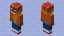 Aku Aku on Crash Minecraft Skin
