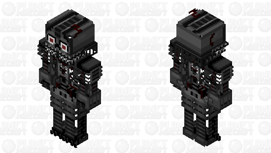 Nightmare Endo || Five Nights at Freddy's 4 Minecraft Skin