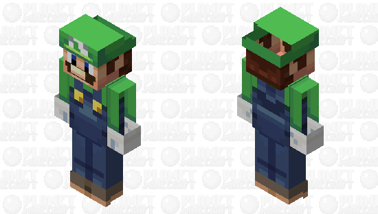 Luigi Minecraft Skin