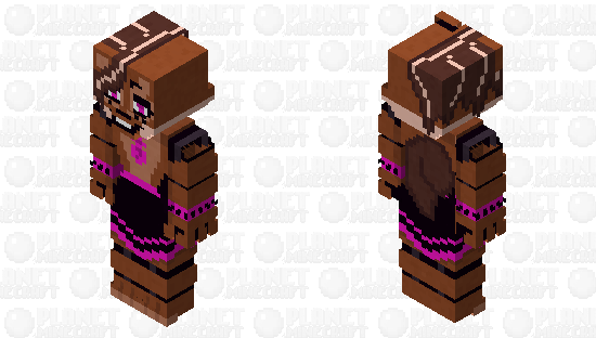 Saffron Squirrel - Punk Rocker Minecraft Skin