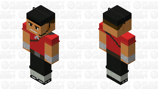 tf2 scout Minecraft Skin