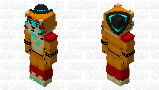glamrock freddy Minecraft Skin
