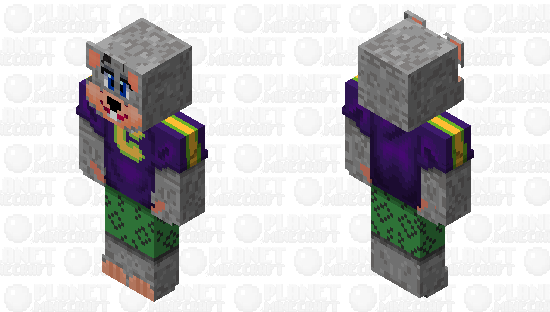 Chuck E Cheese Minecraft Skin