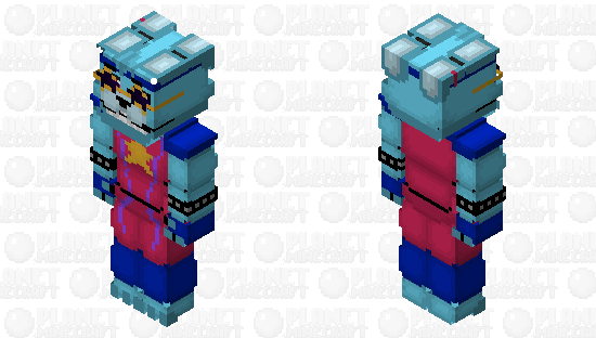 glamrock bonnie Minecraft Skin