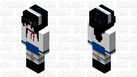 Tomie Kawakami Junji Ito x Yandere Simulator Minecraft Skin