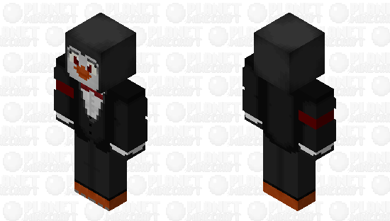 Fnac penguin red rp Minecraft Skin