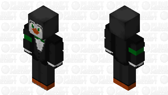 Penguin green fnac Minecraft Skin