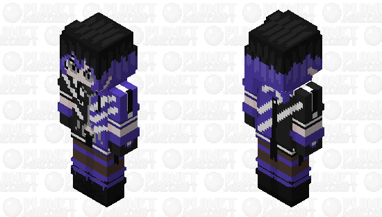 Reina (Tekken 8) Minecraft Skin