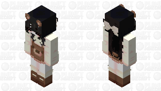 Cute bear skin 🍯🐻💤 Minecraft Skin