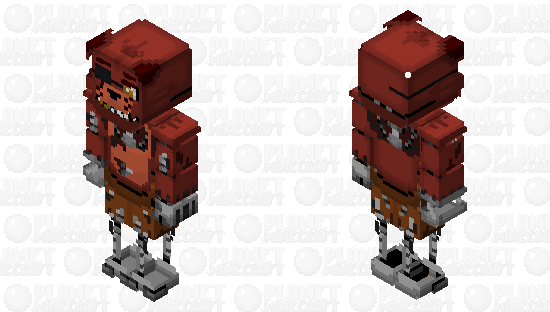 classic foxy Minecraft Skin